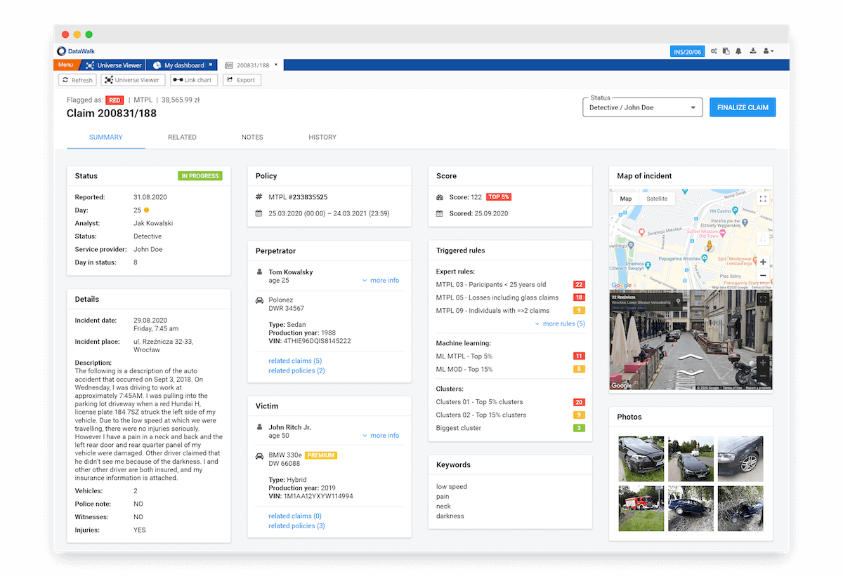 Fraud Analytics & Investigation Software Platform | DataWalk