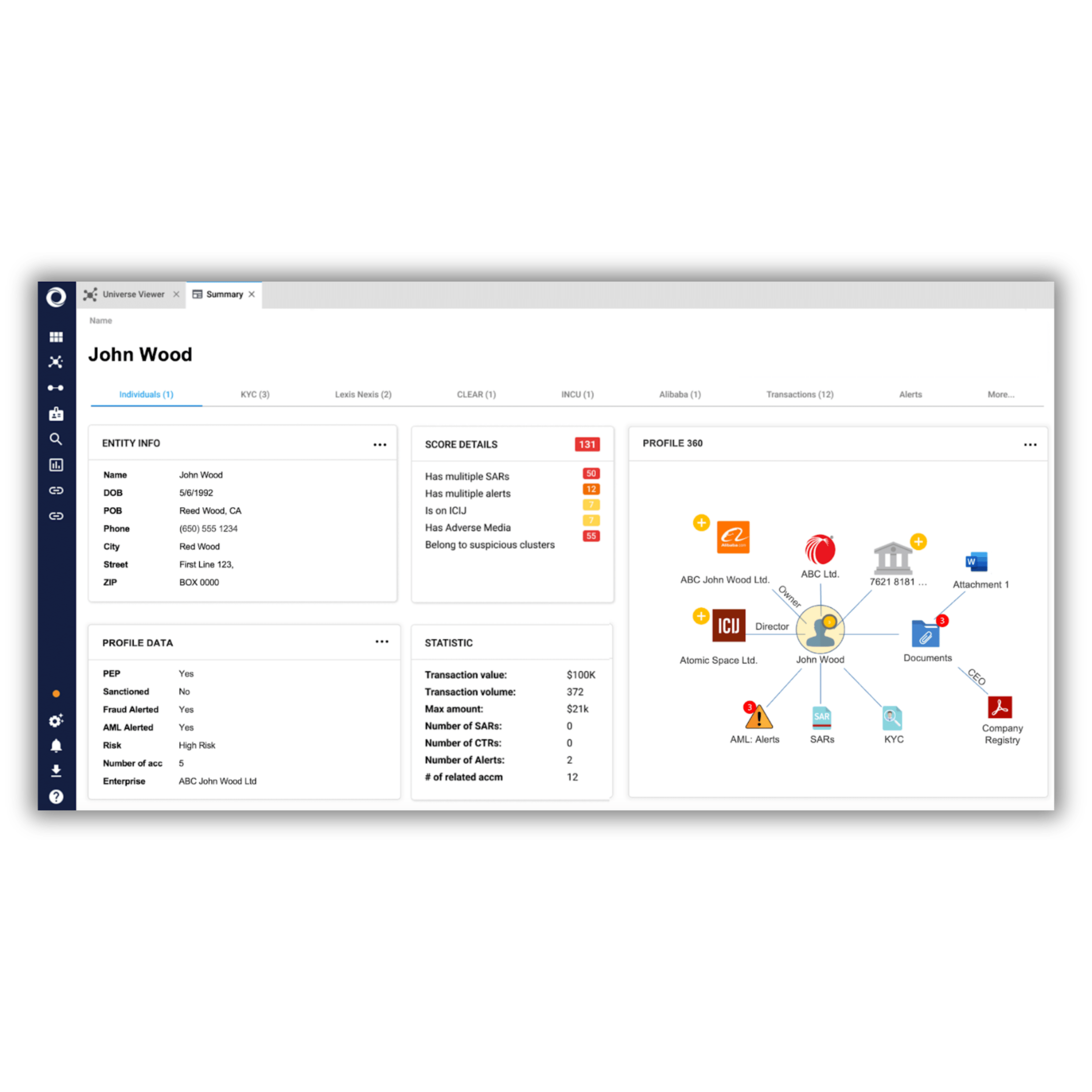Graph Analytics & Investigation Platform | DataWalk